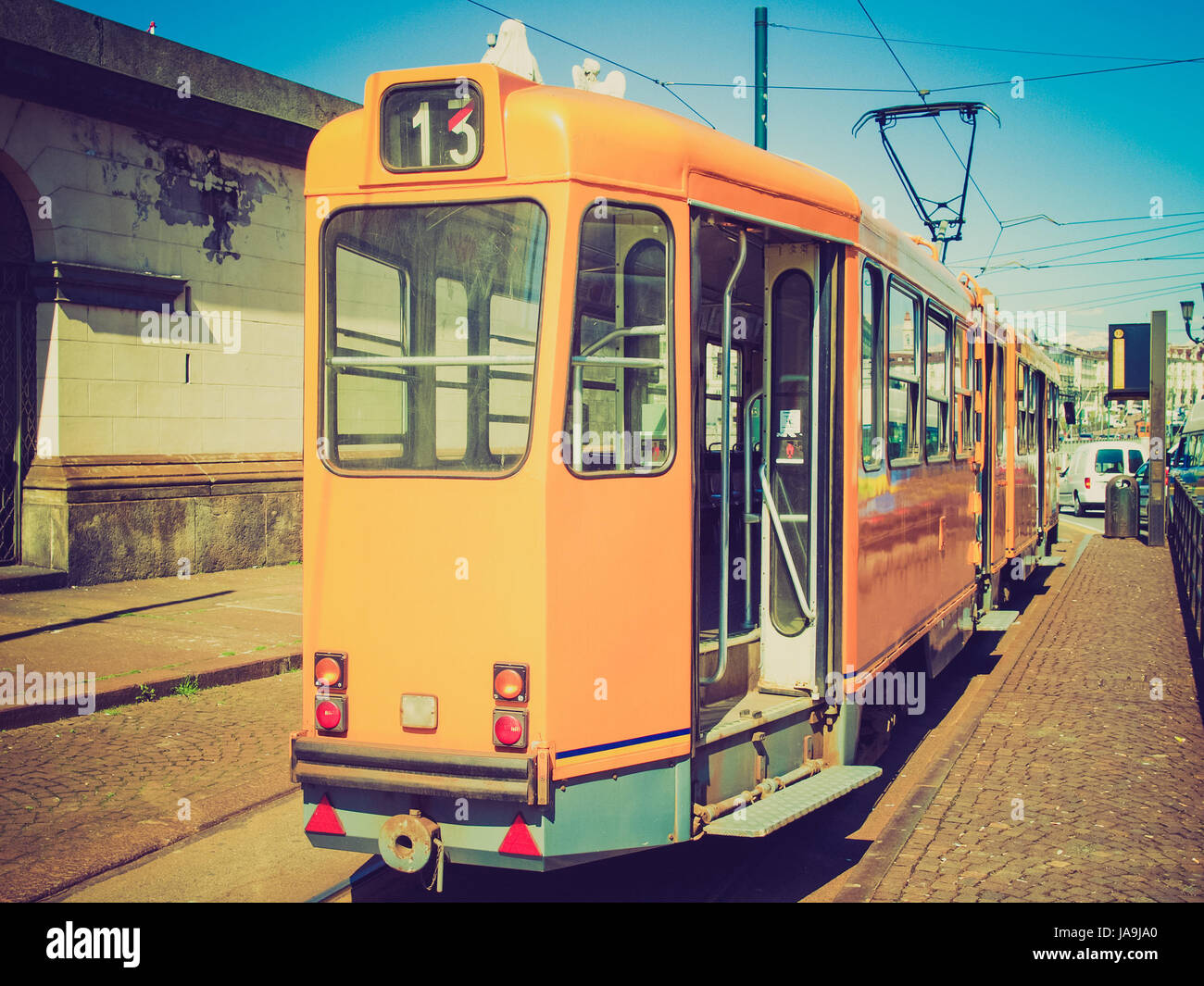 Turin tram stock hi-res stock photography and images - Alamy