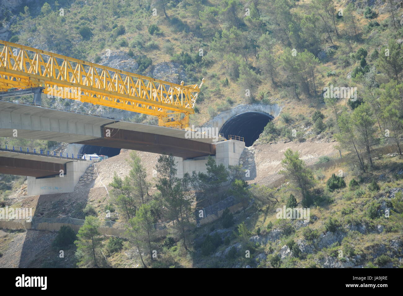 bridge,cantilever method,concrete bridge,spain,(alicante Stock Photo ...