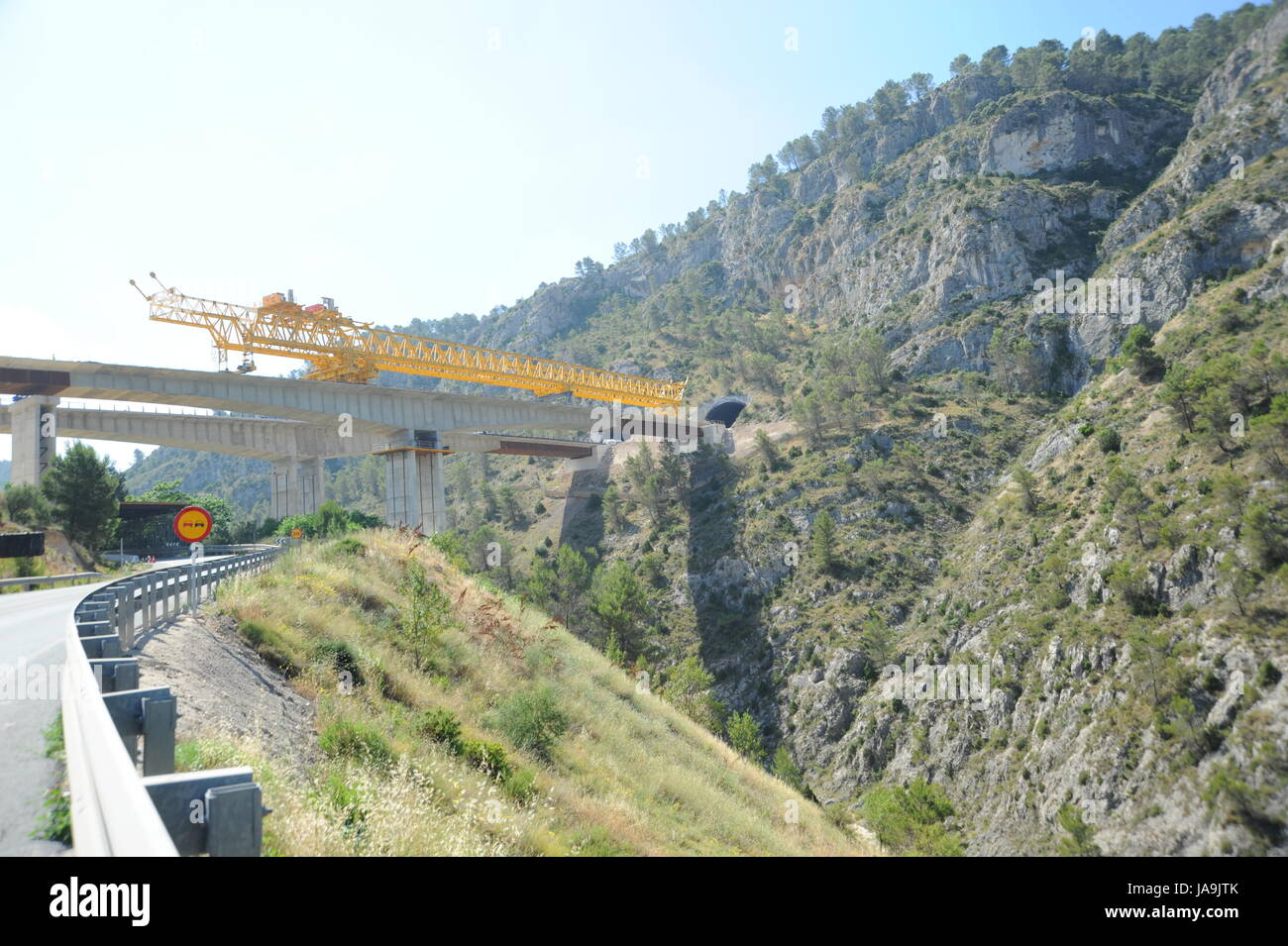 bridge, spain, bridge, spain, freivorbauverfahren, betonbrcke, alicante ...