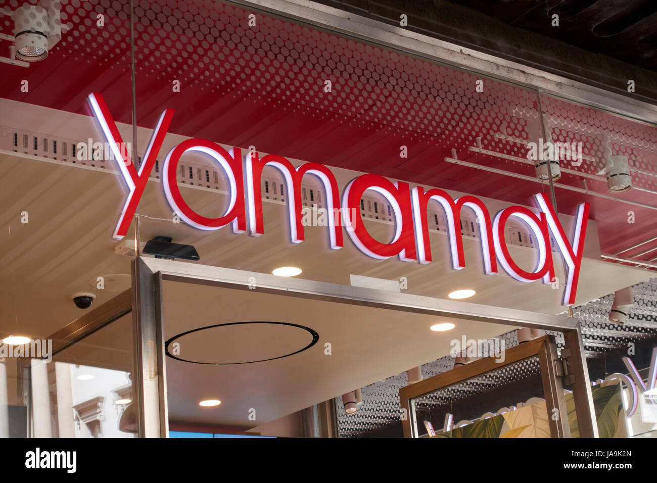 Yamamay logo hi-res stock photography and images - Alamy