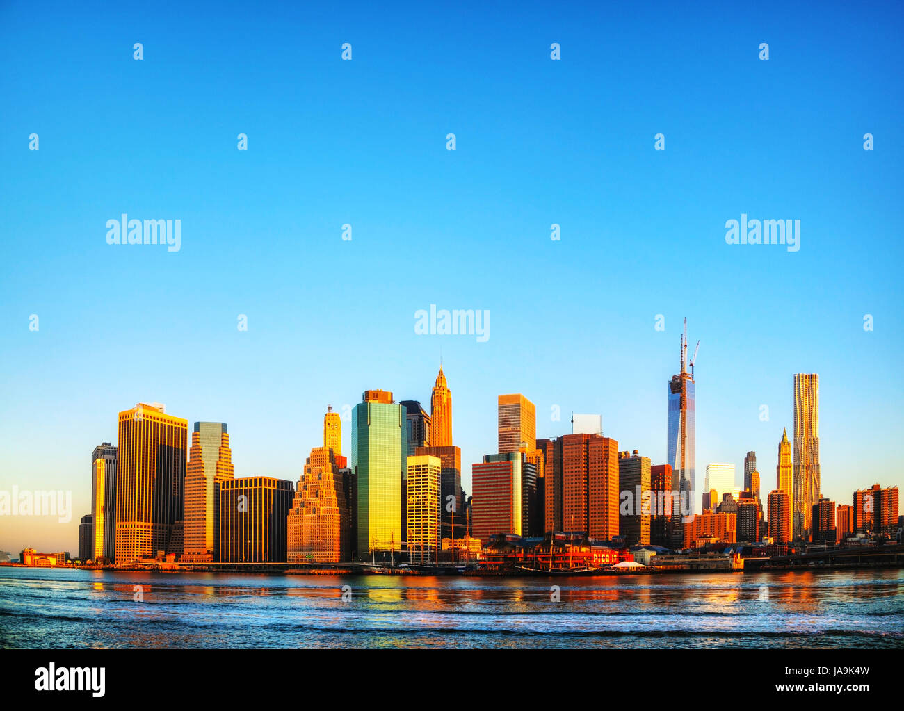 travel, city, town, metropolis, sunrise, usa, harbor, america, sight ...