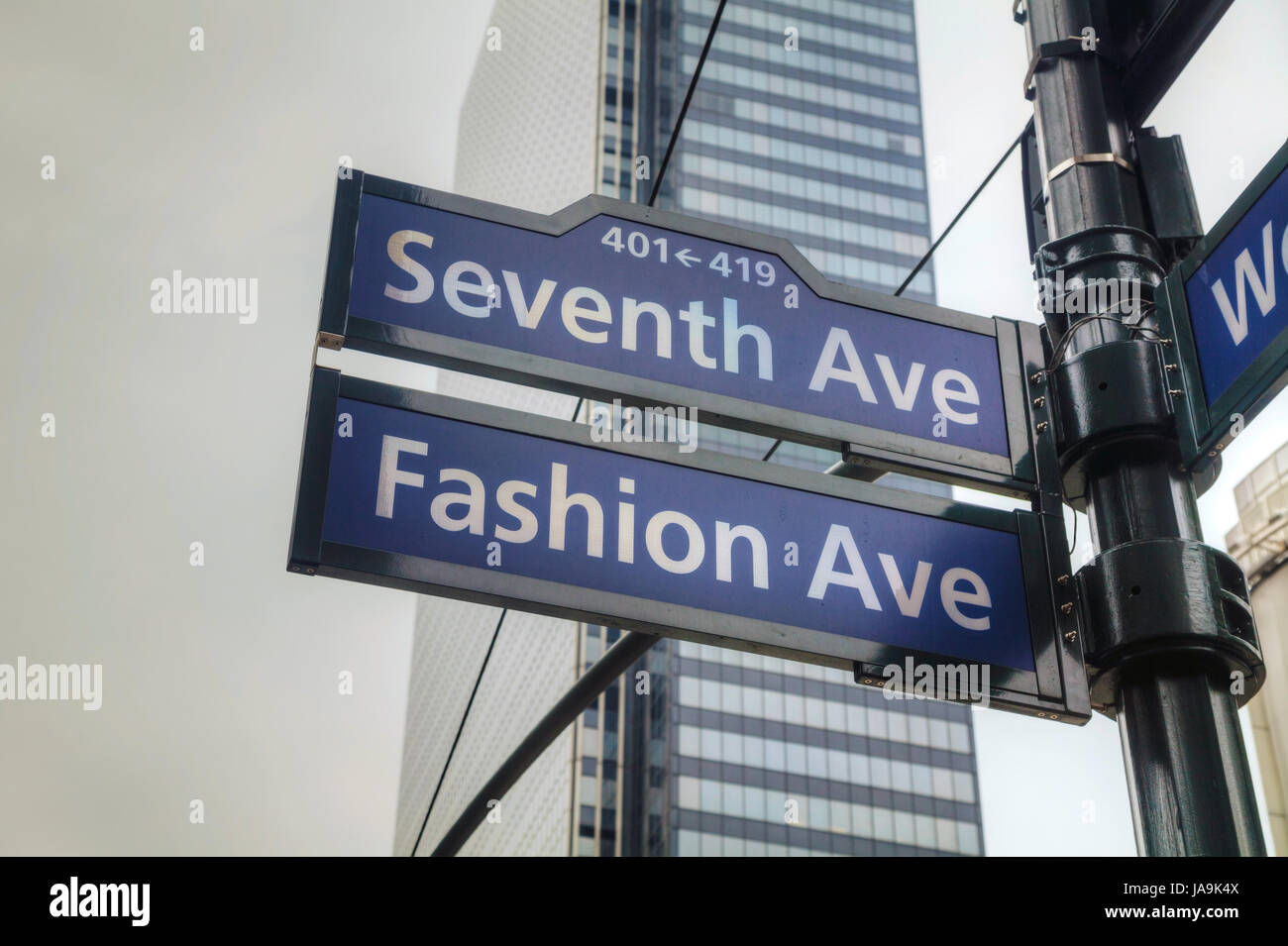 blue, city, town, usa, america, directions, corner, manhattan, sign ...