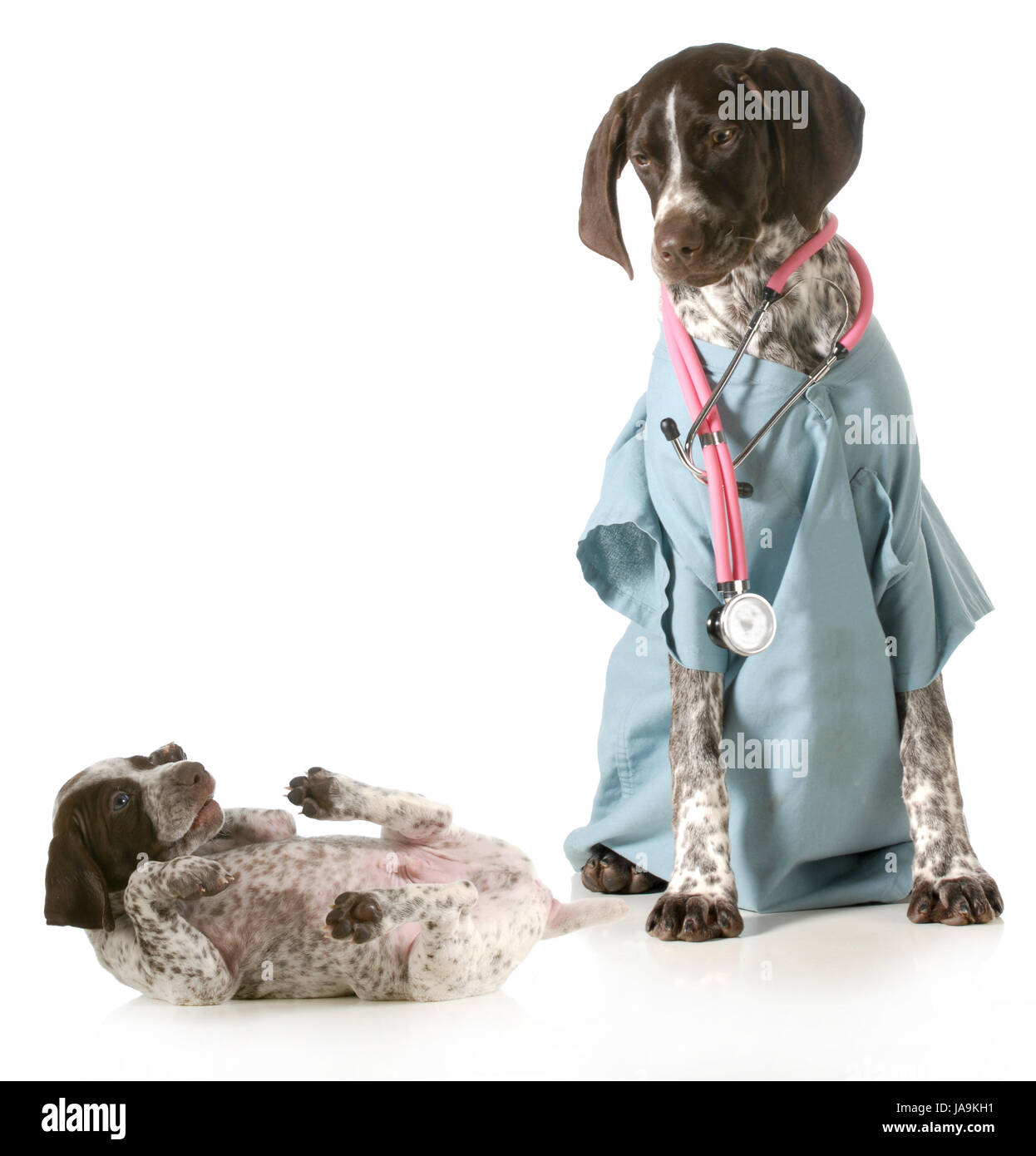 Adorable little doctor pink hi-res stock photography and images - Alamy
