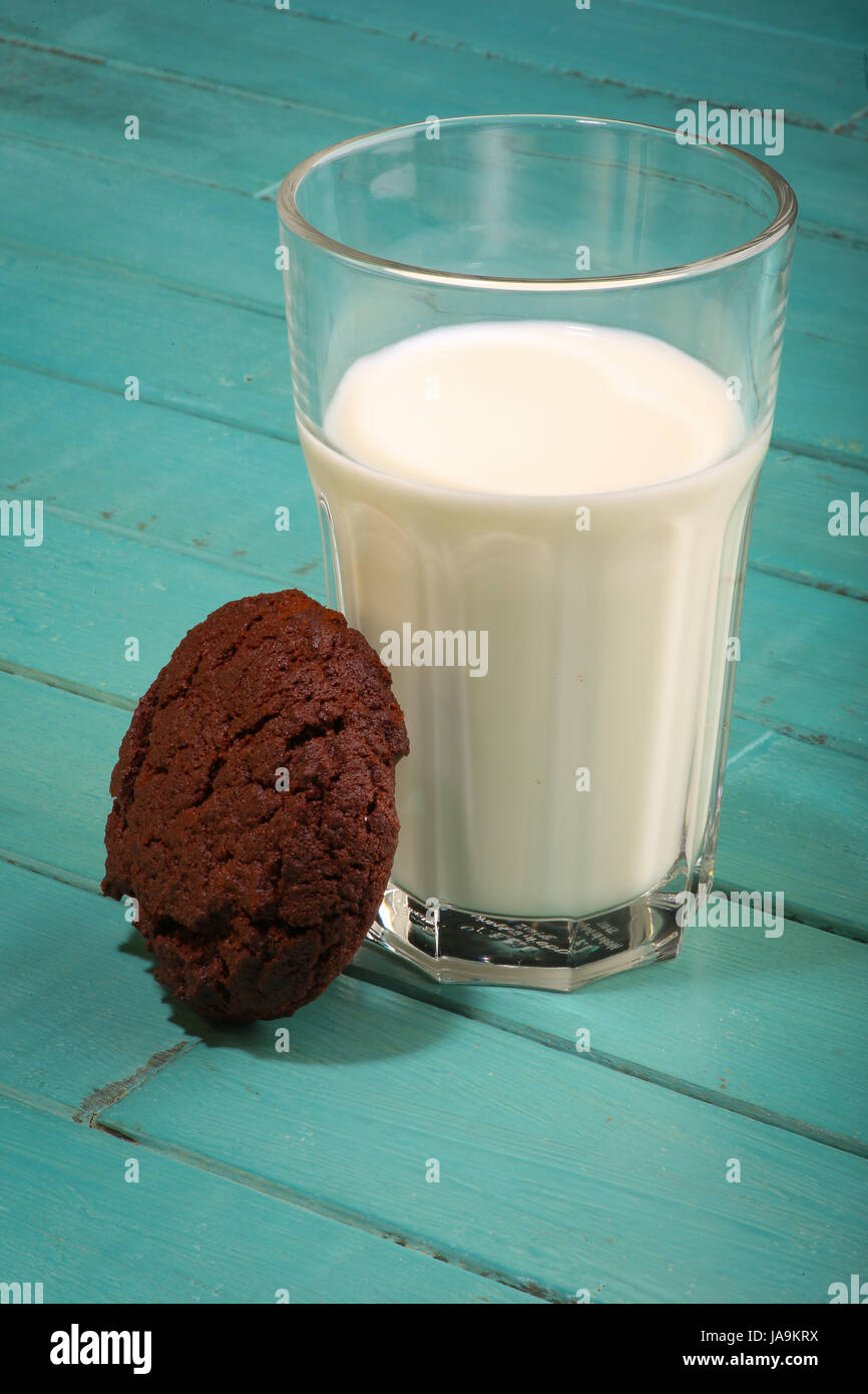 glass, chalice, tumbler, milk, turquoise, biscuits, cookies, striped ...