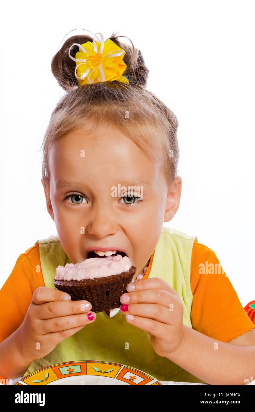 baby, pastry, child, eating, eat, eats, muffin, girl, girls, humans ...