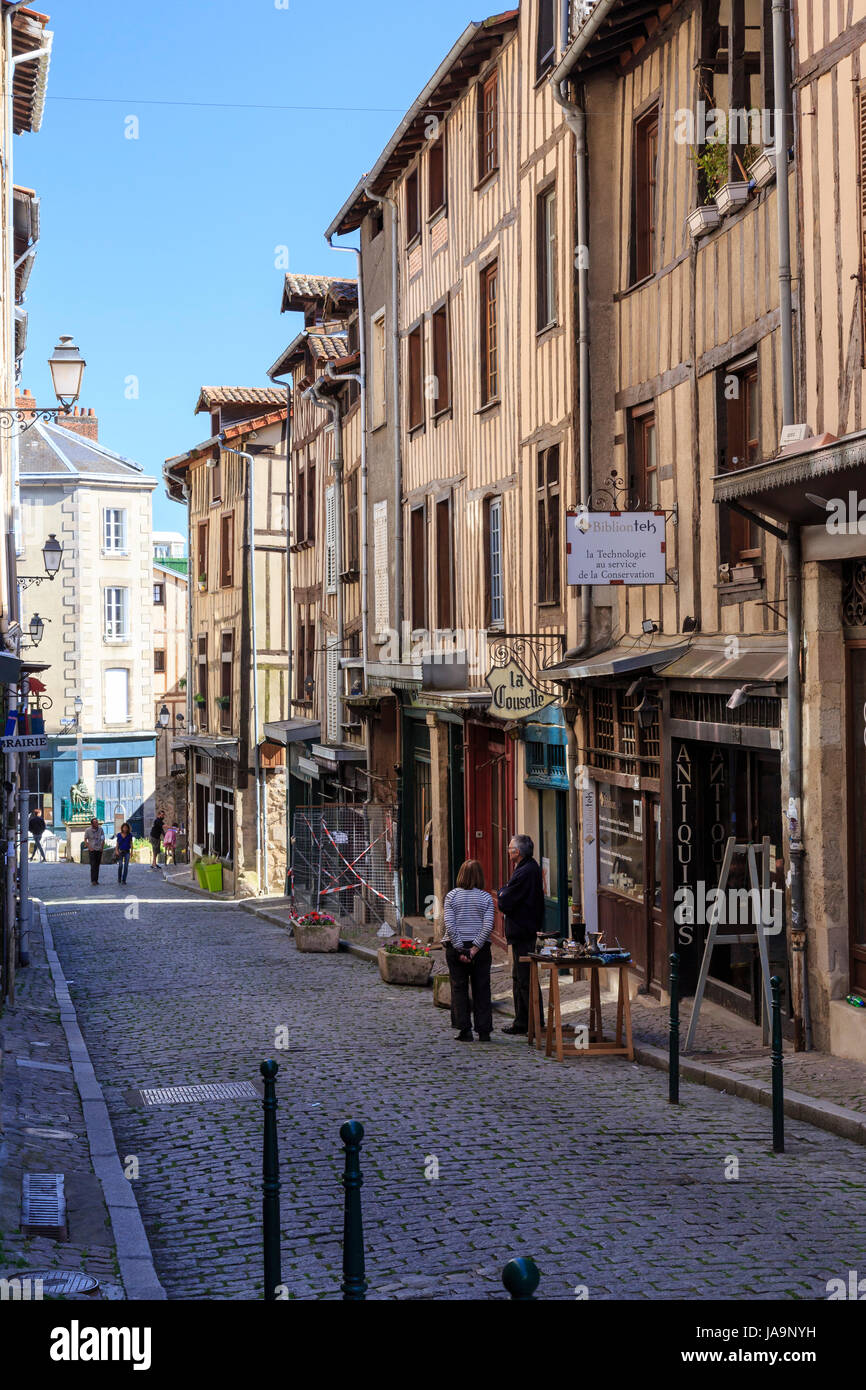 Old town limoges france hi-res stock photography and images - Alamy