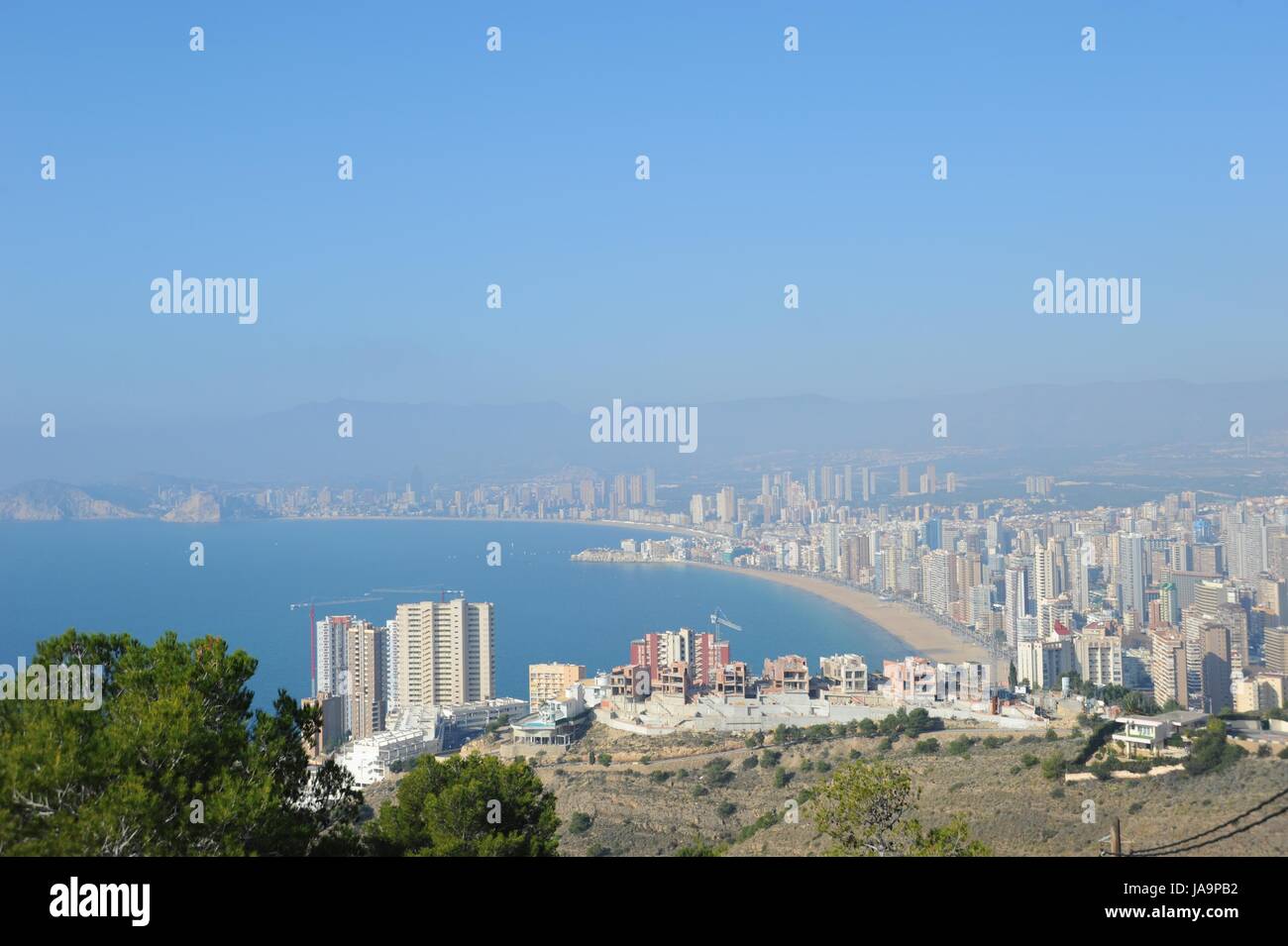spain, skyline, hispanic, spanish, blue, humans, human beings, people ...