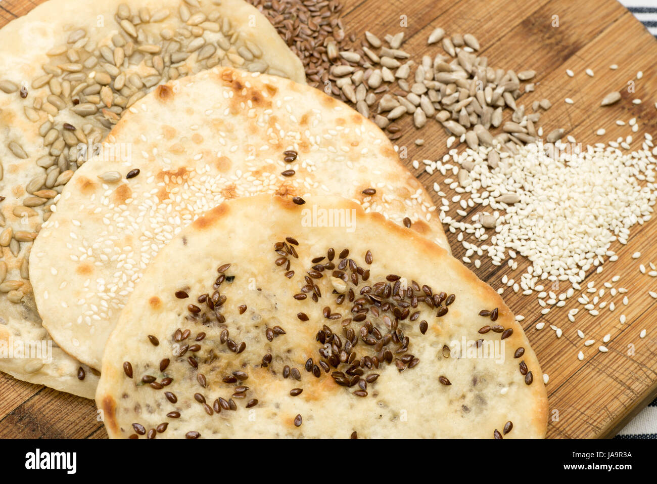 Small bread sesame seeds hi-res stock photography and images - Alamy