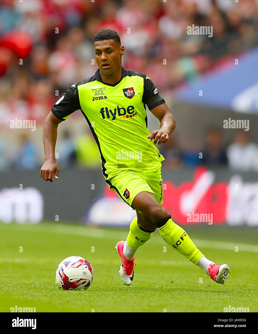 Ollie Watkins, Exeter City Stock Photo - Alamy