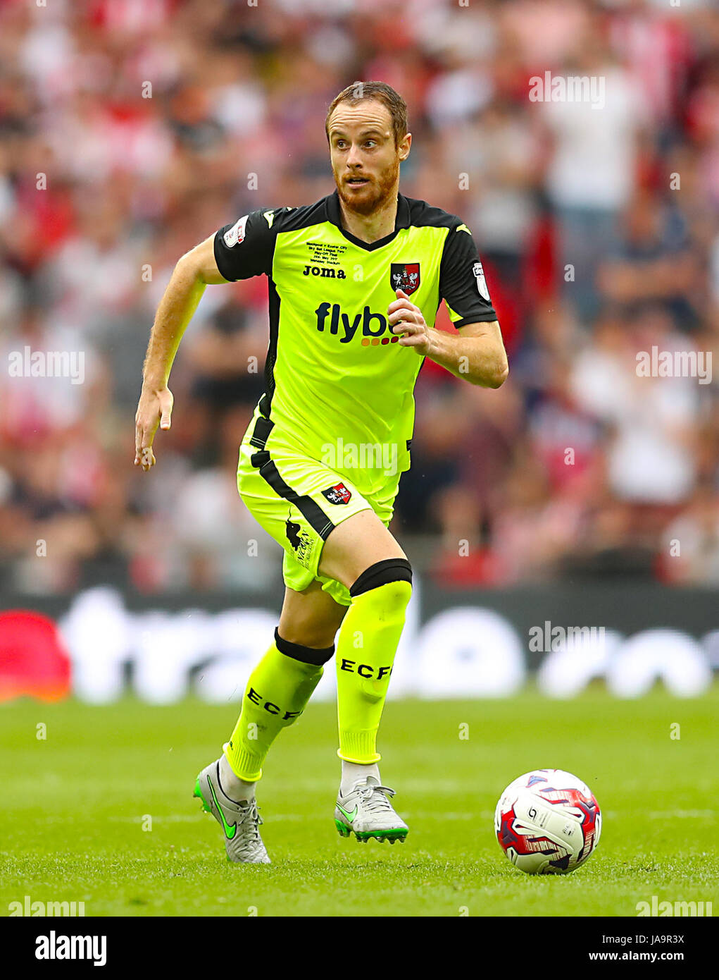 Ryan Harley, Exeter City Stock Photo - Alamy