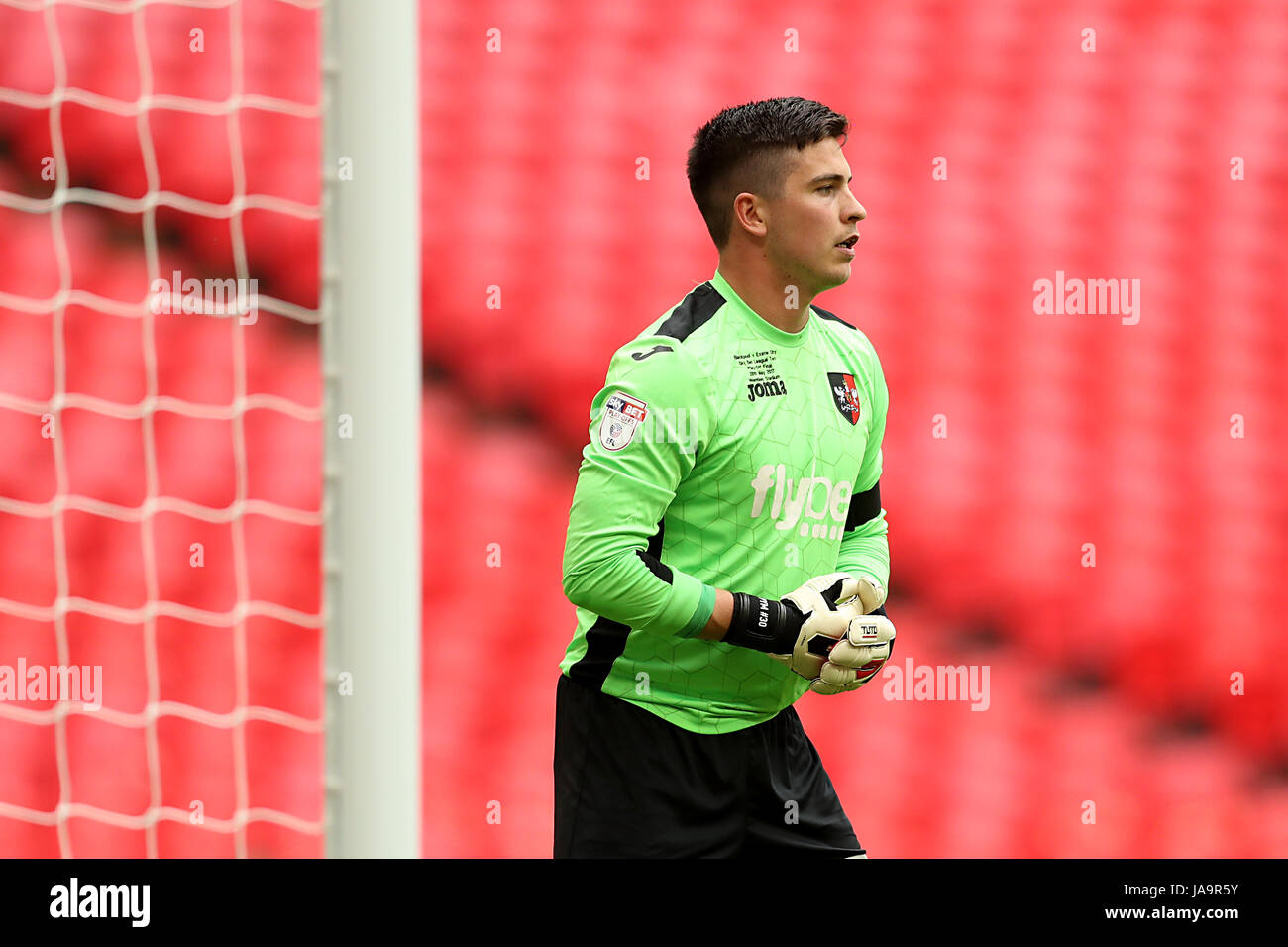 Exeter City goalkeeper Christy Pym Stock Photo - Alamy