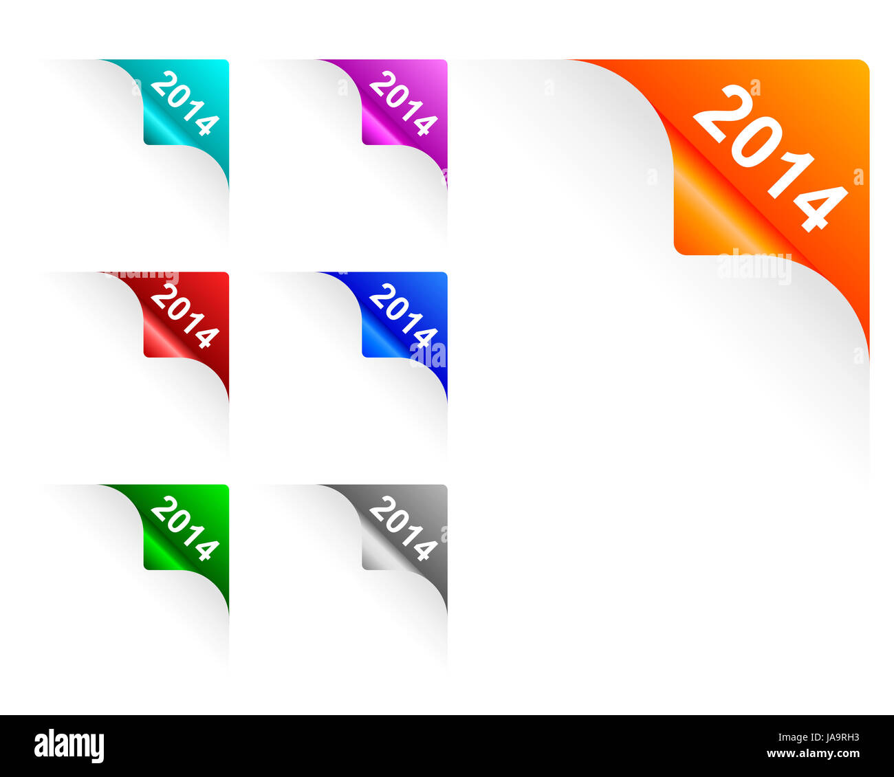 Curved corners Cut Out Stock Images & Pictures - Alamy