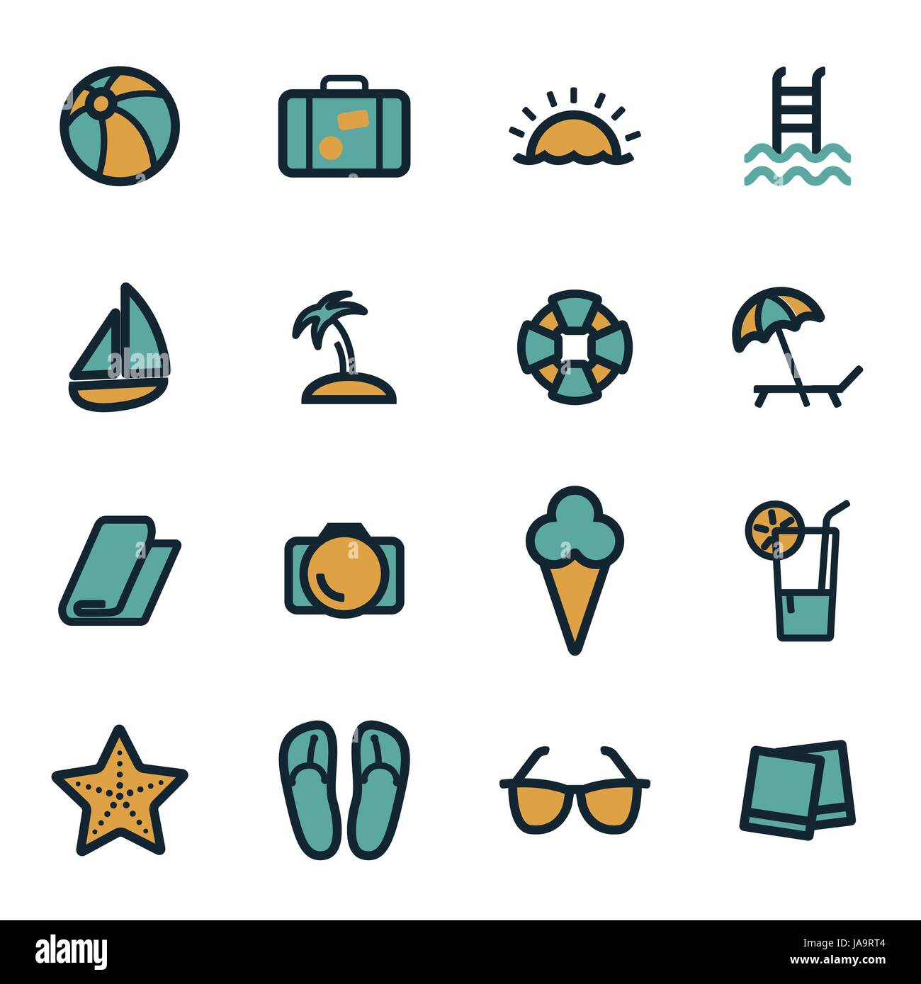 Summer Stock Vector Images - Alamy