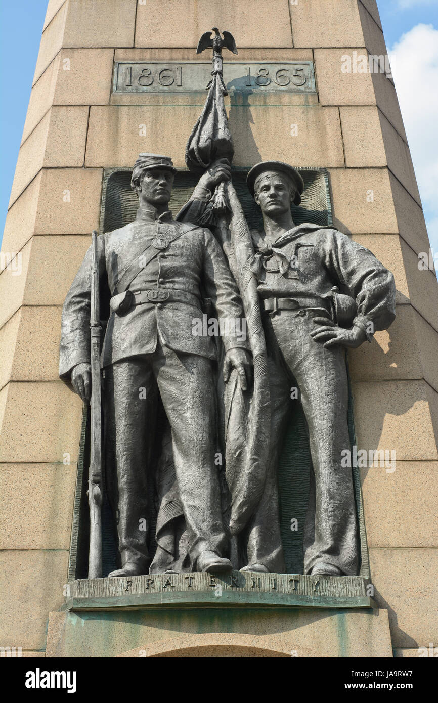 monument, statue, usa, war, america, history, republic, civil war ...