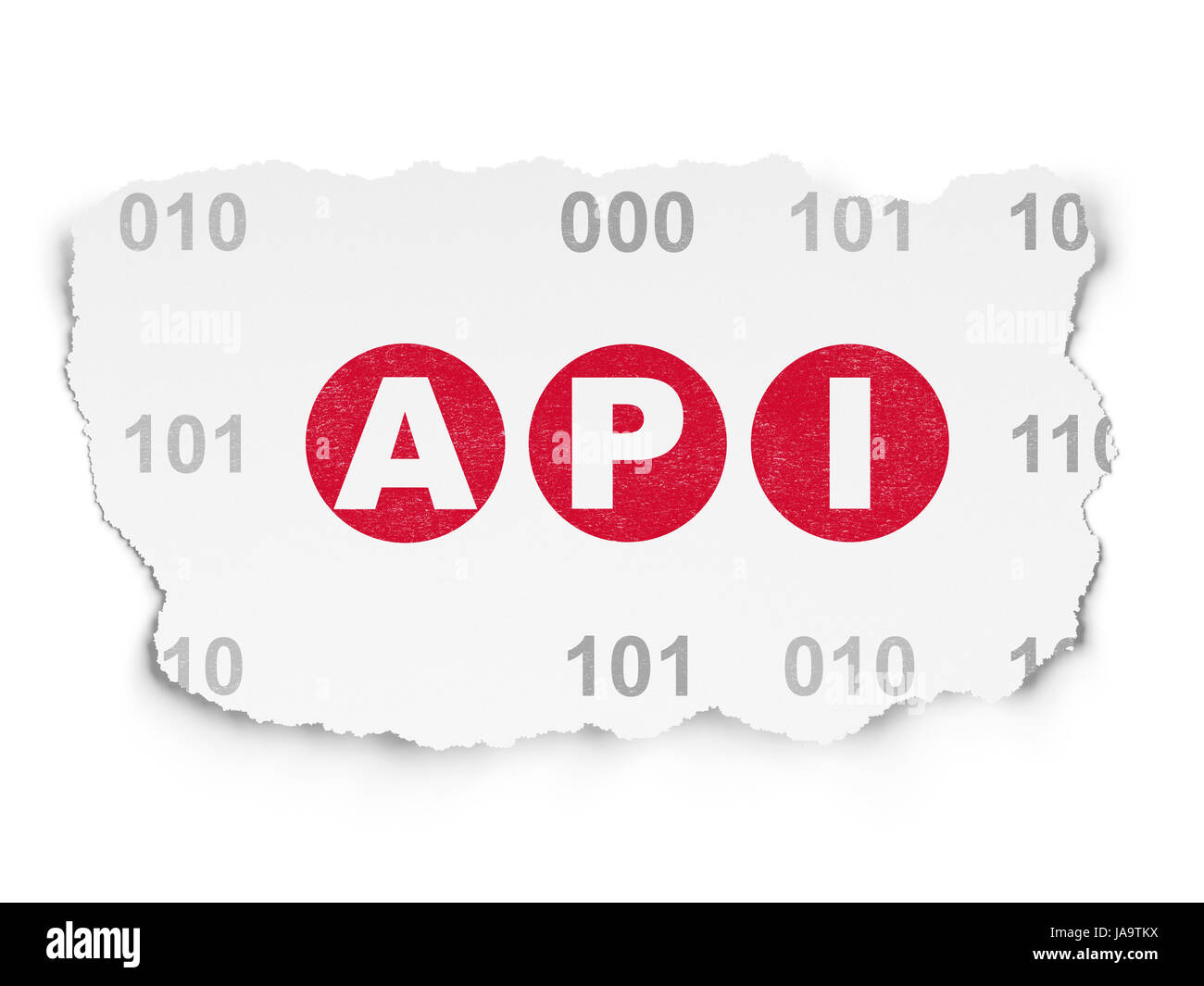 Software concept: Api on Torn Paper background Stock Photo - Alamy
