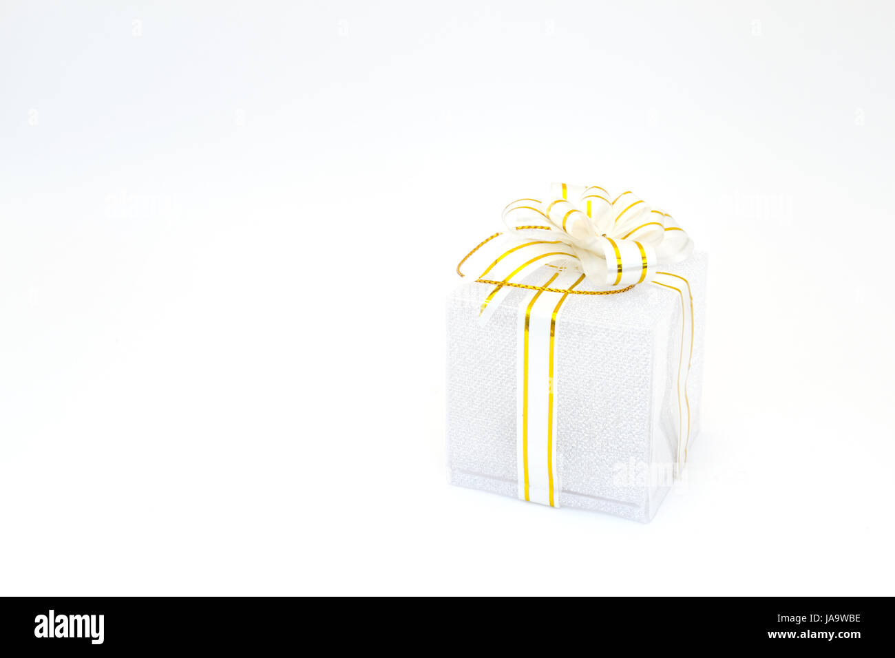 present, single, isolated, gift, christmas, imagining, wrapping, hand ...