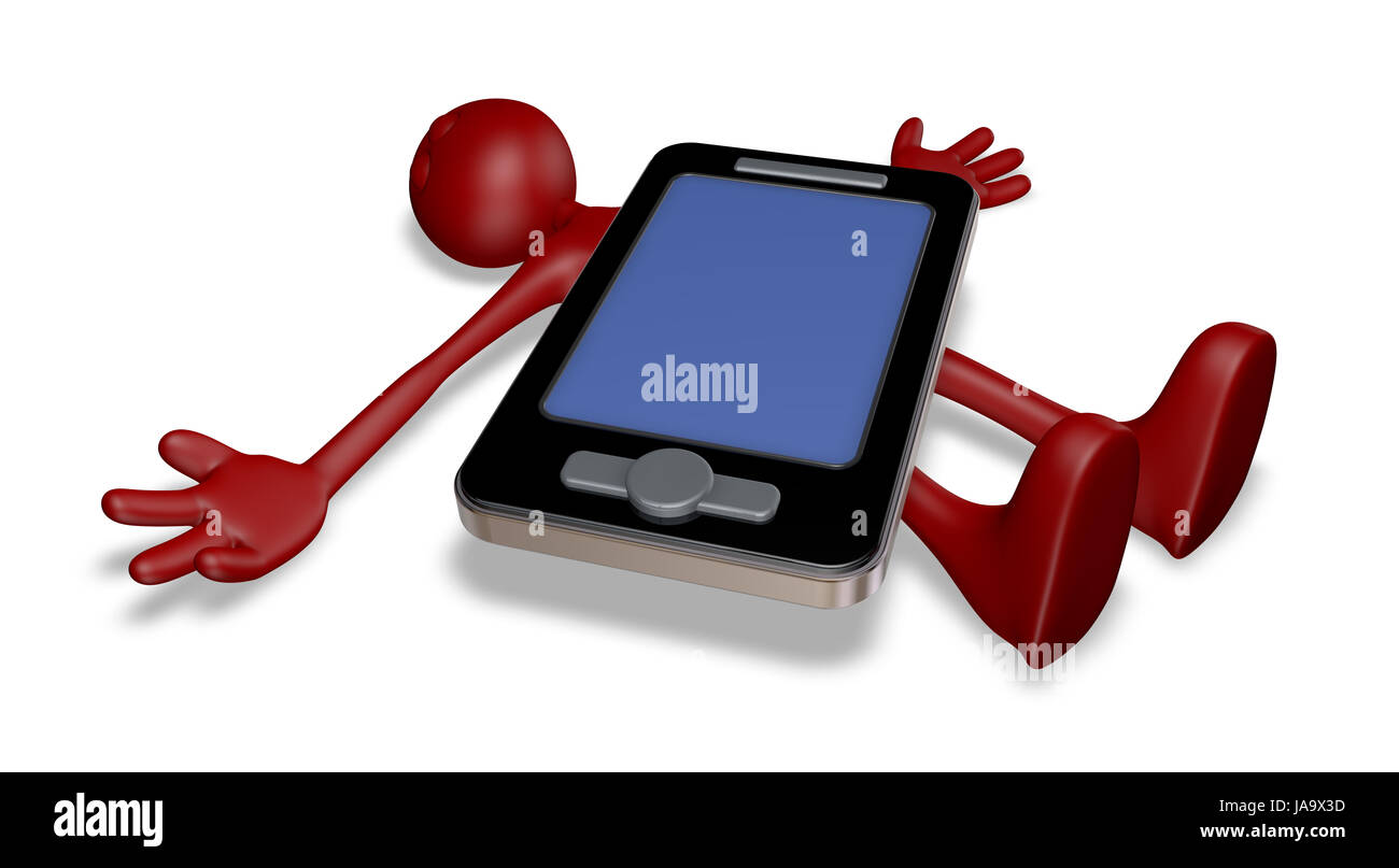 telephone, phone, cellphone, mobile, mobile phone, death, comic, person ...