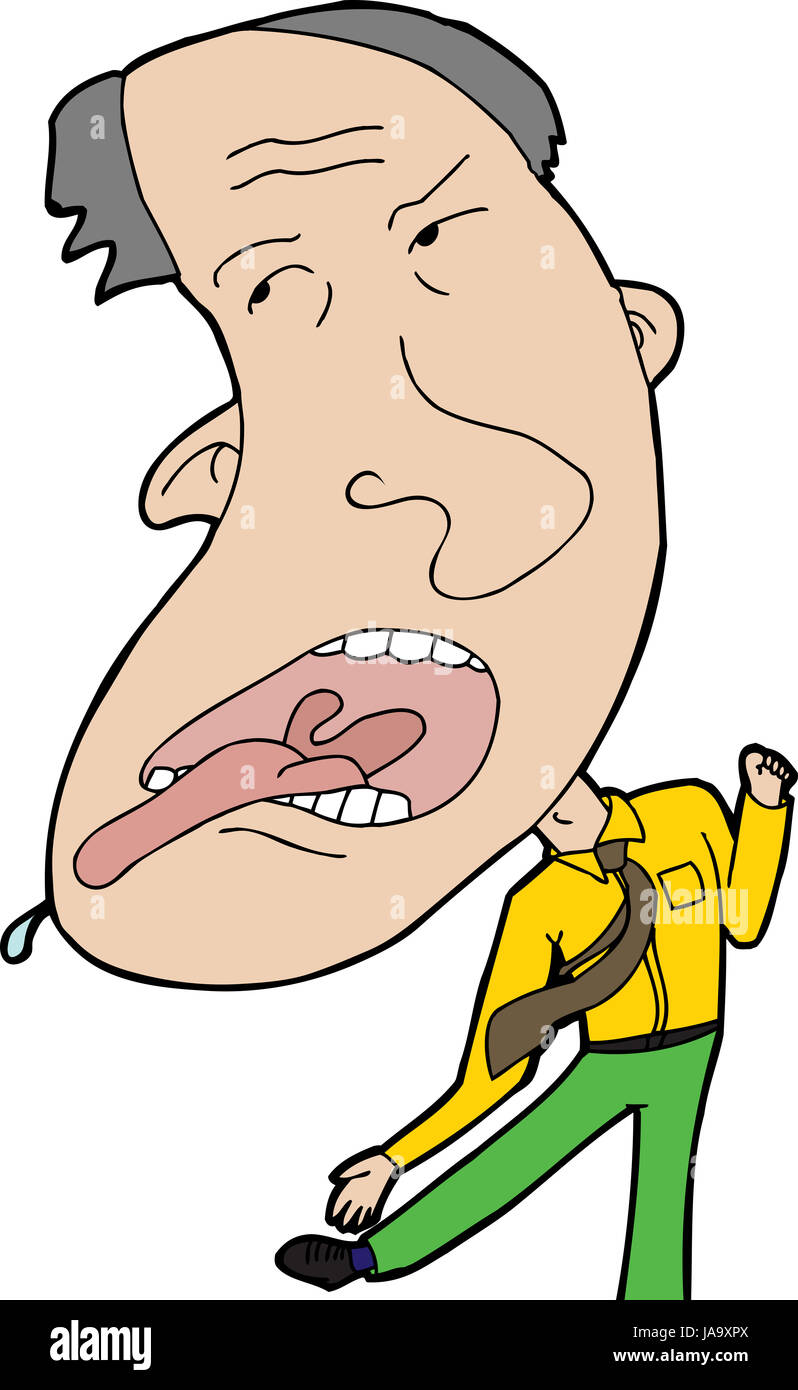 Man Drooling Stock Photos & Man Drooling Stock Images - Alamy