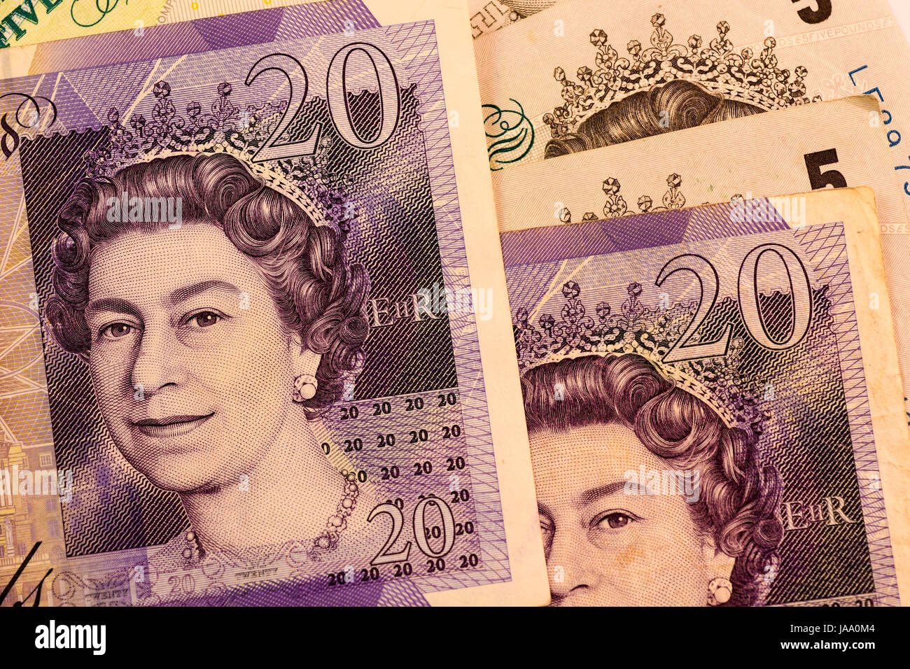 Close-up British pound currency note, bank note Stock Photo - Alamy