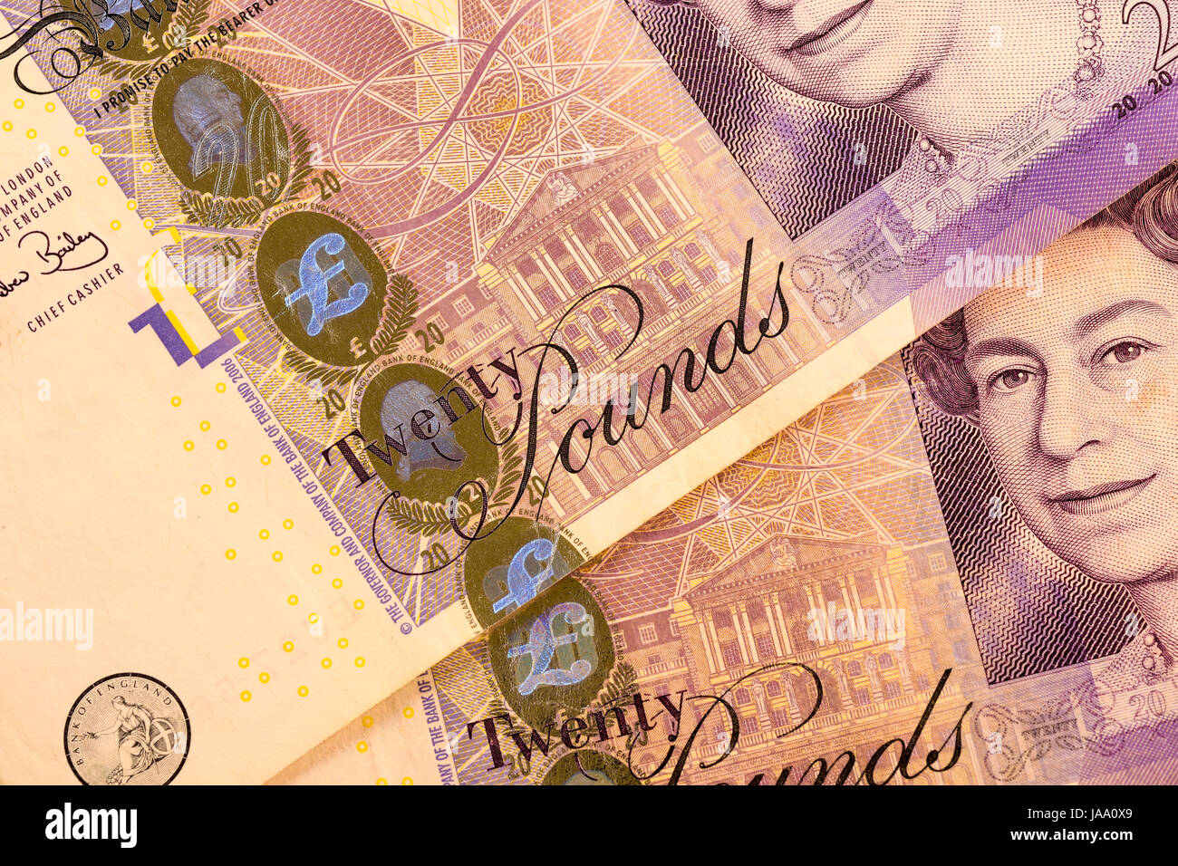 Close-up British pound currency note, bank note Stock Photo - Alamy