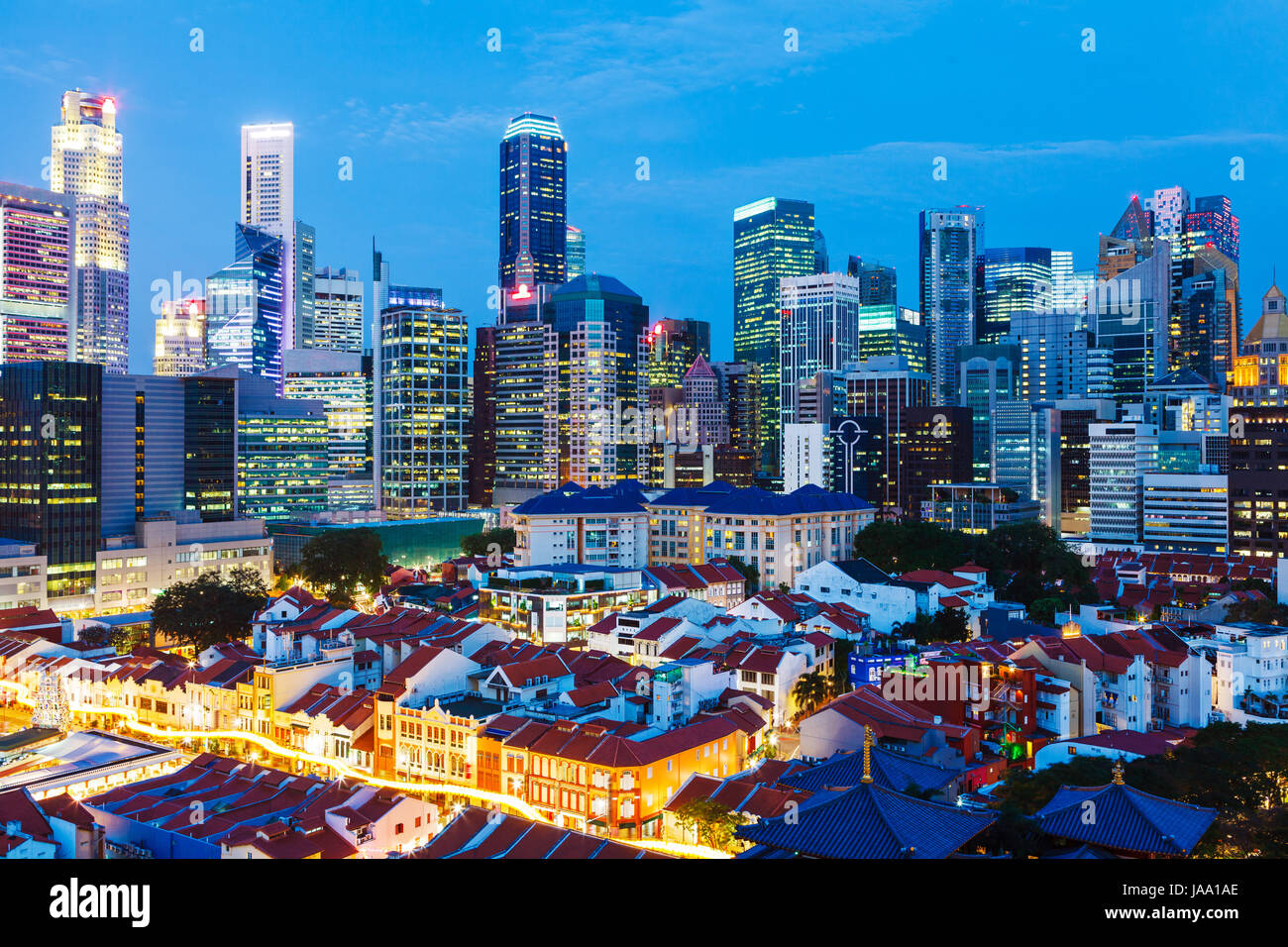 house, building, city, town, asia, night, nighttime, office building ...