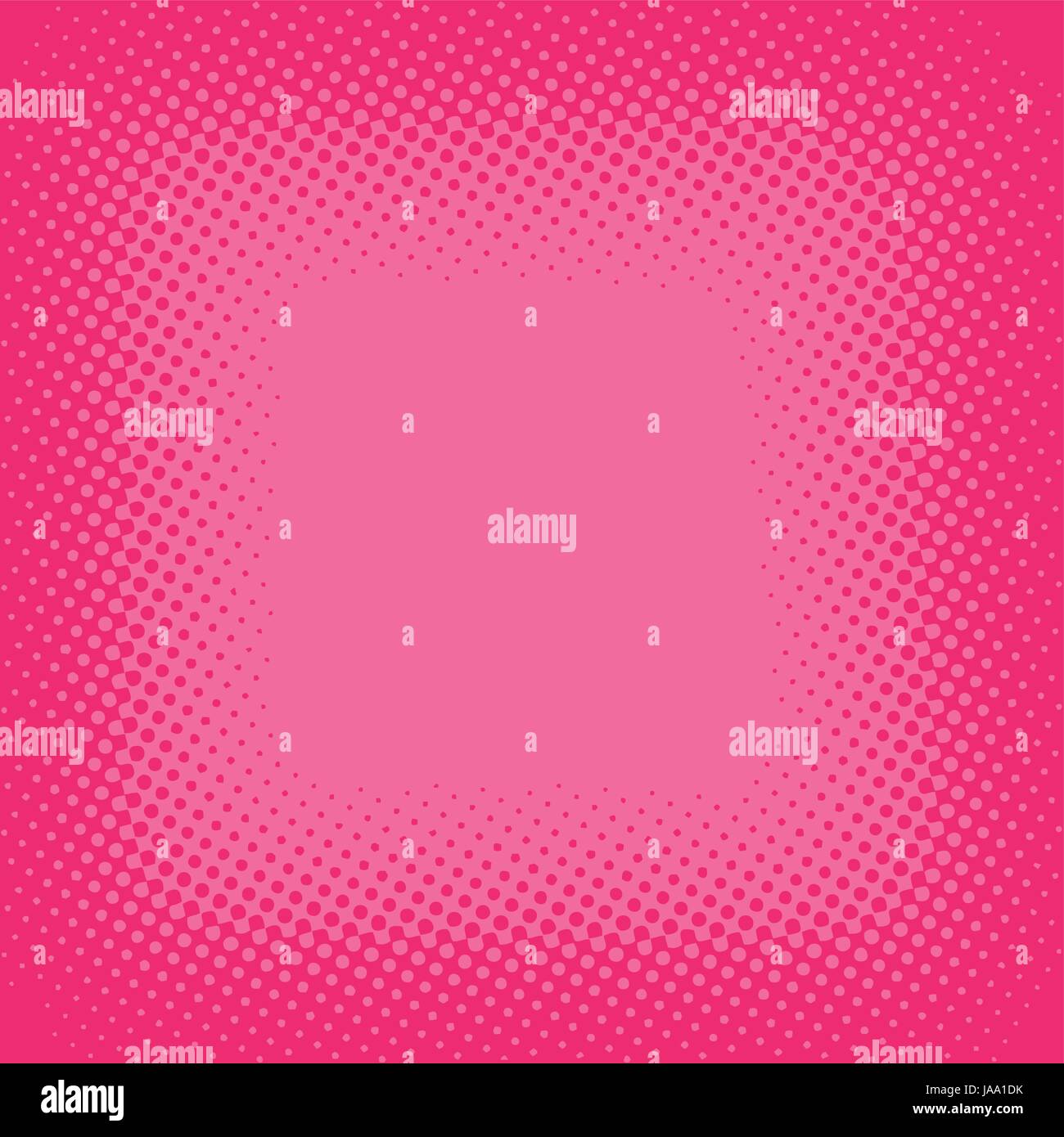 halftone color cartoon retro background theme vector illustration Stock ...