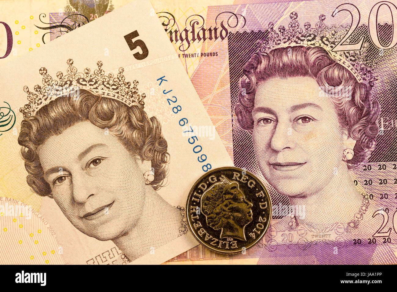 Close-up British pound currency note, bank note Stock Photo - Alamy