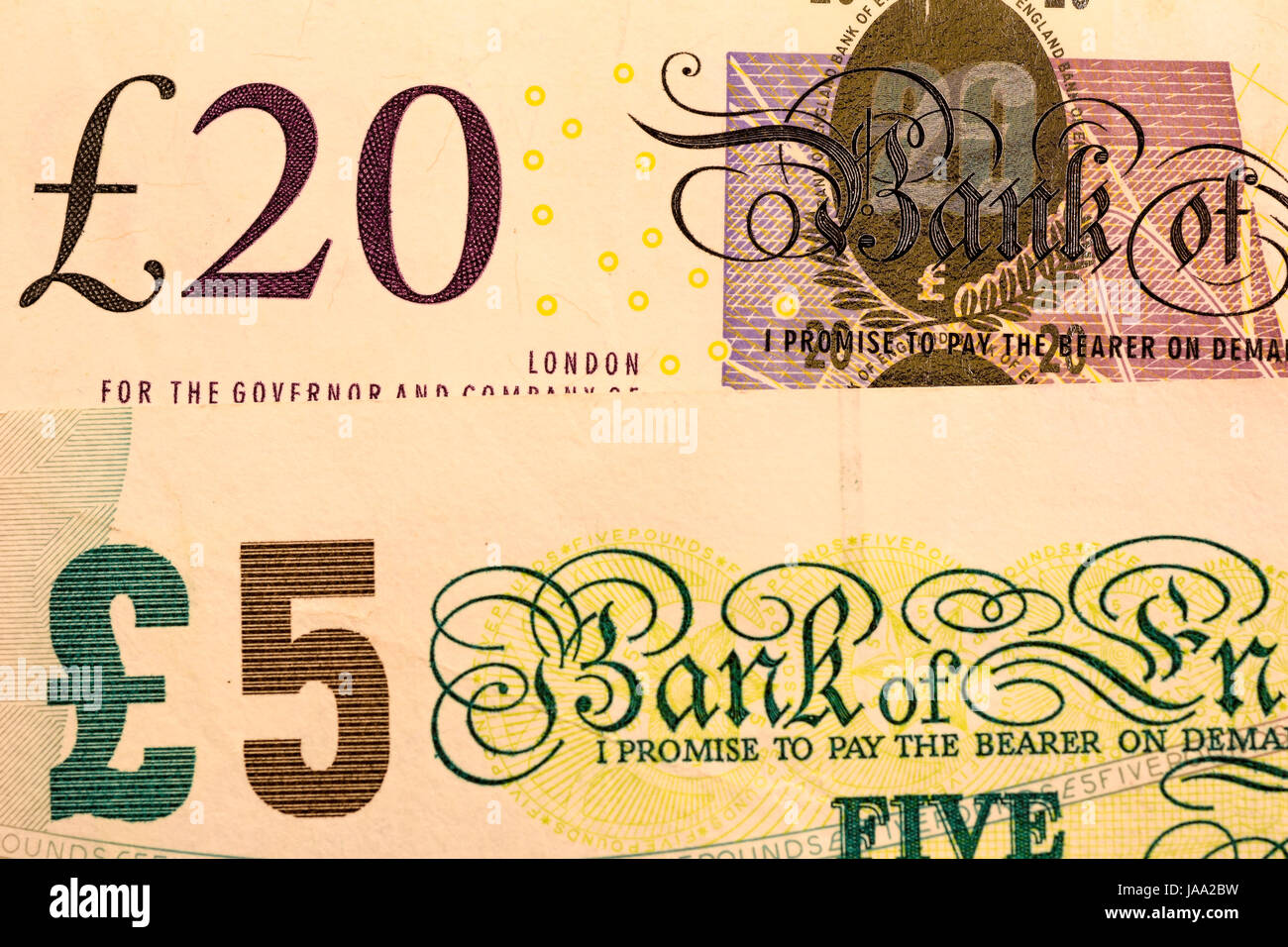 Close-up British pound currency note, bank note Stock Photo - Alamy