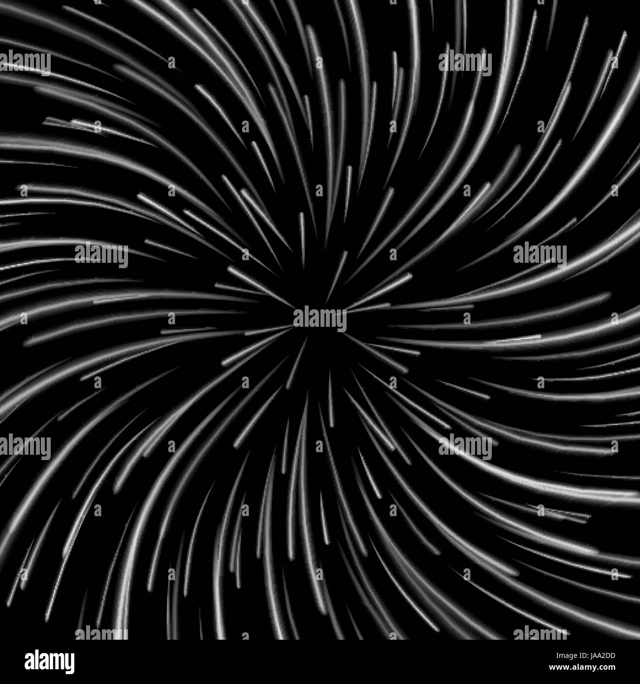 Space Vortex Vector. Abstract Background With Star Warp Or Hyperspace ...