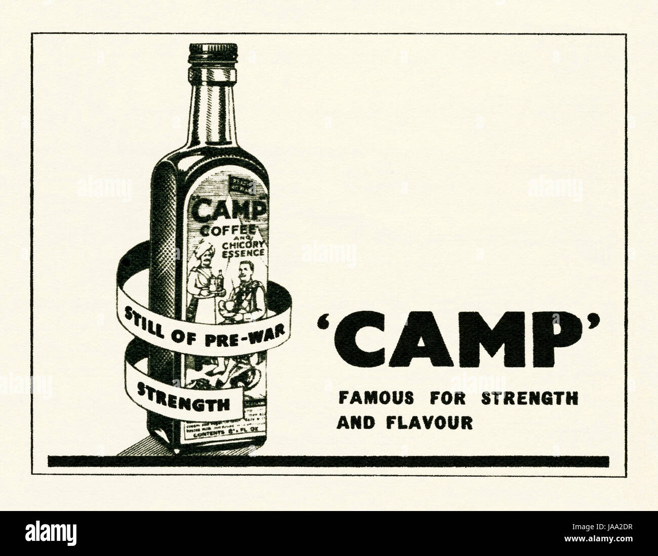 Camp coffee and chicory essence drink hi-res stock photography and ...