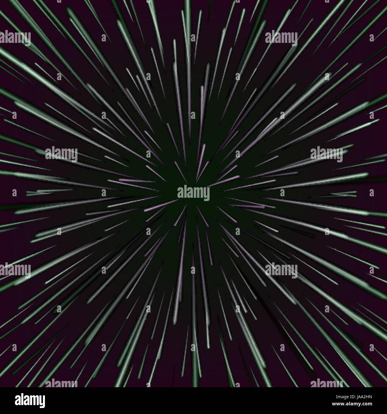 Space Vortex Vector. Abstract Background With Star Warp Or Hyperspace ...