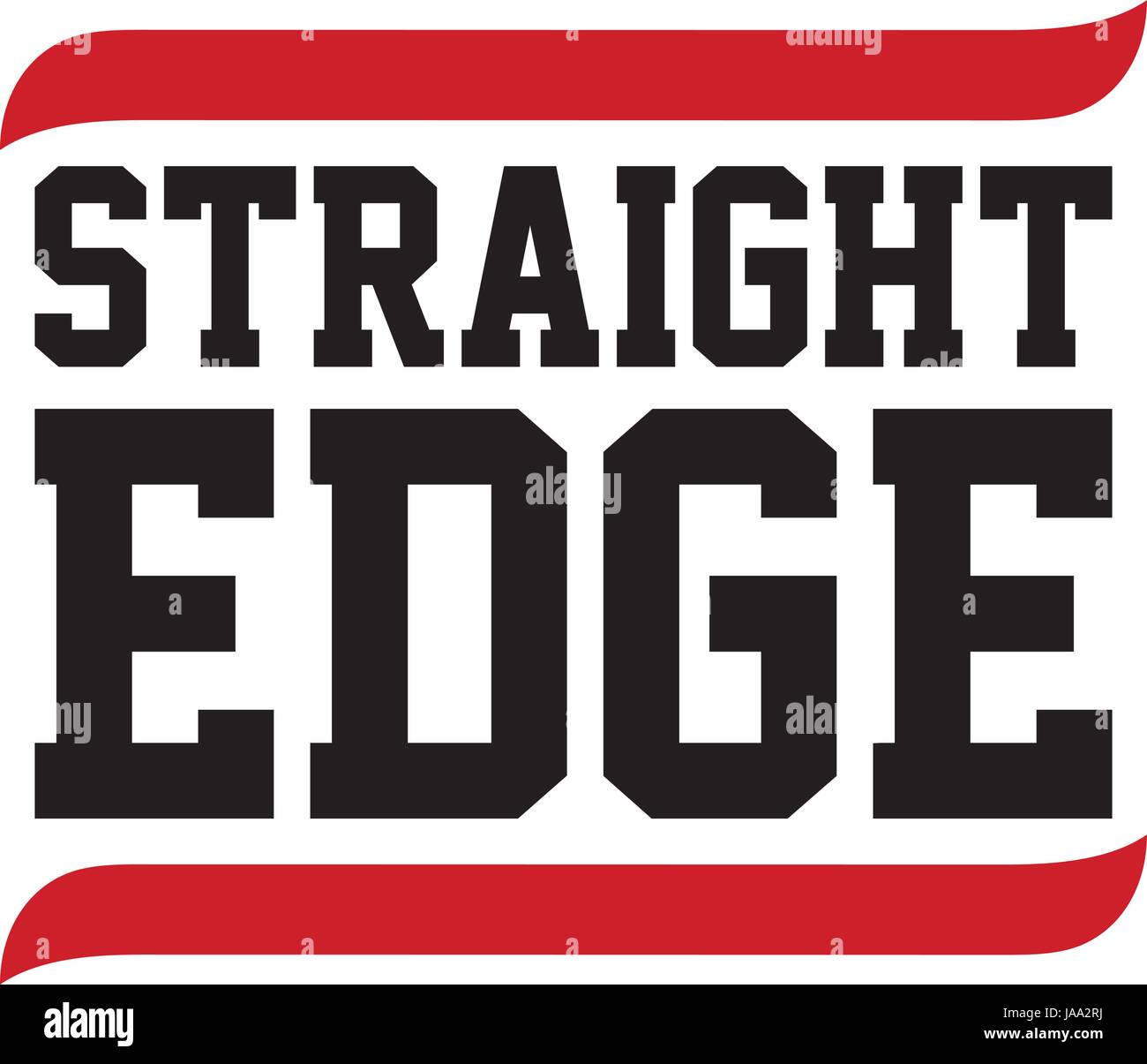 Straight edge movement Stock Vector Images - Alamy
