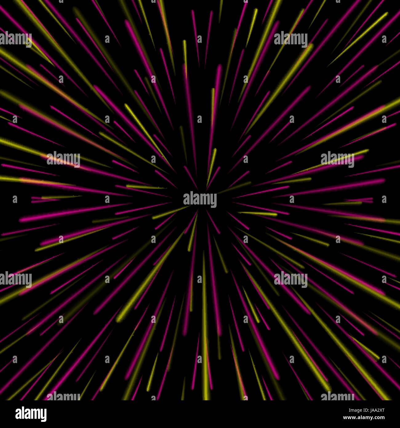Space Vortex Vector. Abstract Background With Star Warp Or Hyperspace ...