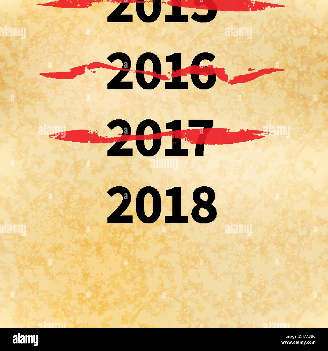 Crossed out days hi-res stock photography and images - Alamy