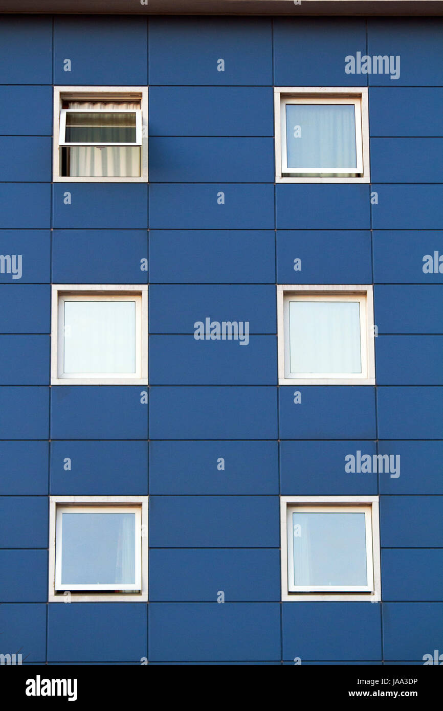 blue, house, building, city, town, wall, closed, vertical, open, style ...