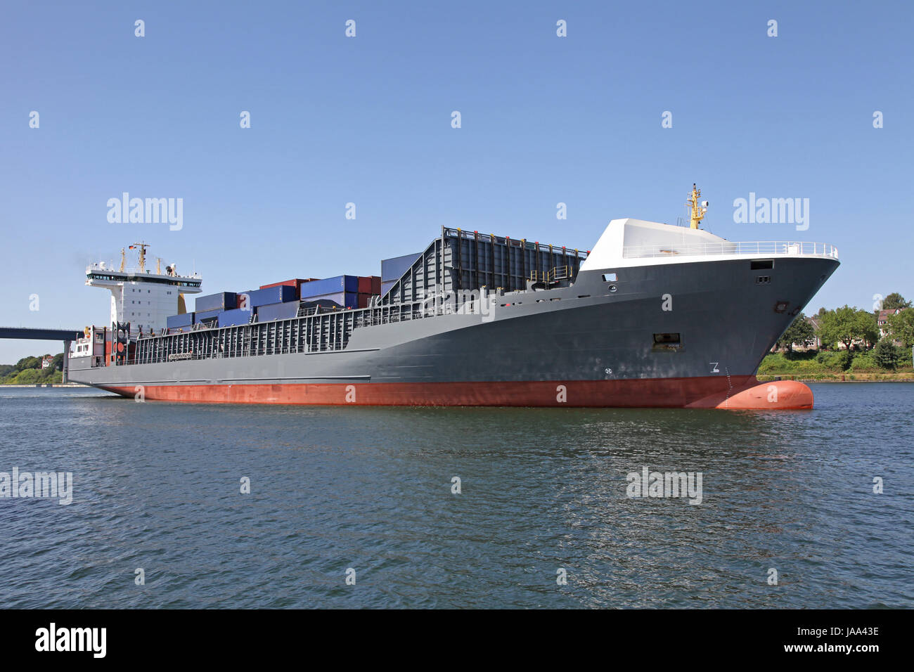 container ship, import, export, sailing boat, sailboat, rowing boat ...