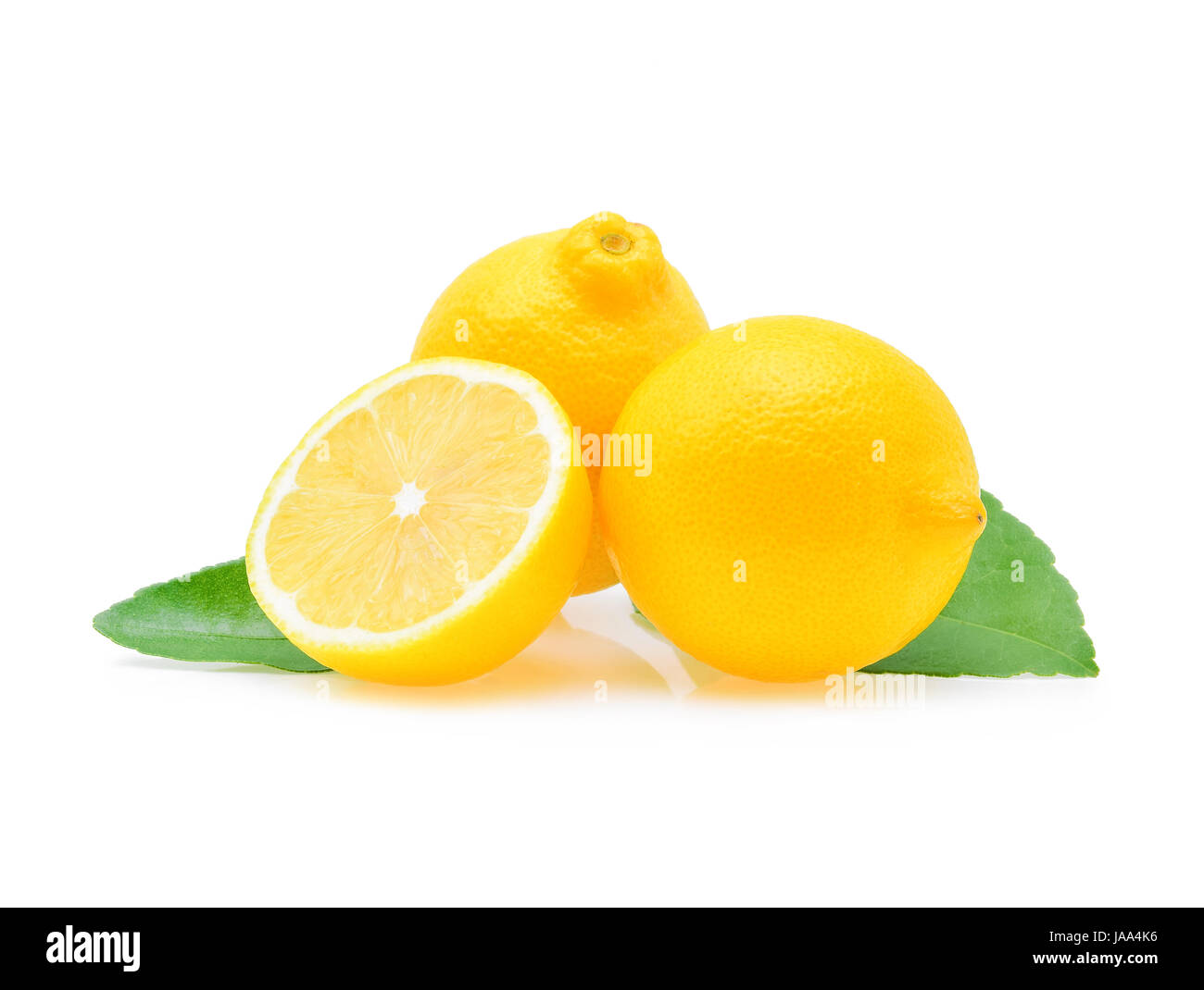 lemon isolated on white background Stock Photo - Alamy