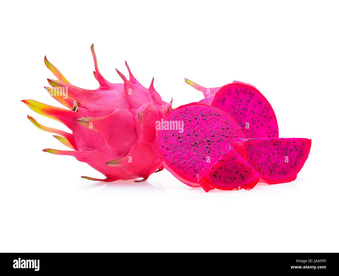 dragon fruit isolated on white background Stock Photo - Alamy