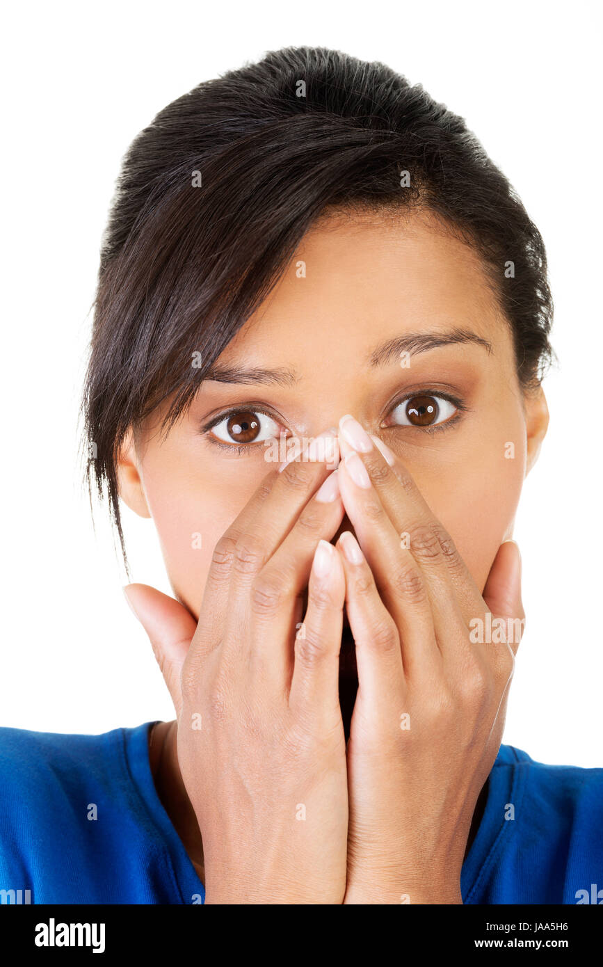 woman, close, gesture, humans, human beings, people, folk, persons ...