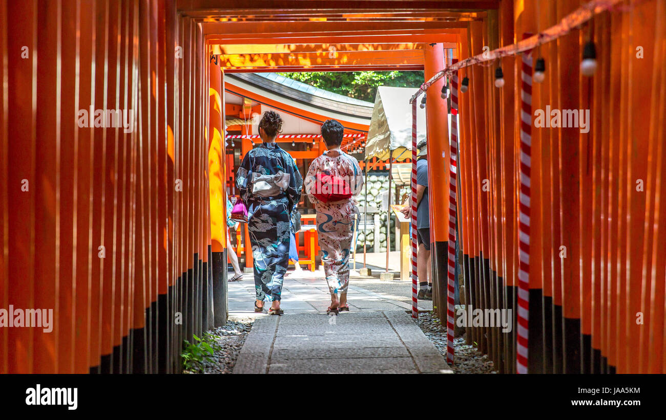 The Fushimi Inari Shrine Stock Photo - Alamy