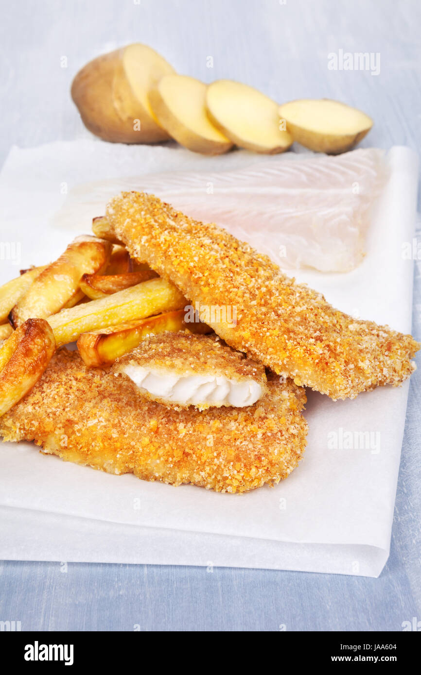 angle, fish, seafood, fillet, unhealthy, chips, crispy, tasty, fried ...