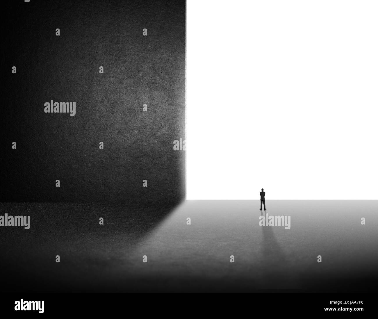 White man looking empty Black and White Stock Photos & Images - Alamy