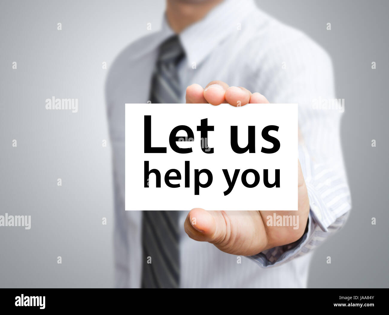 Let us help word hi-res stock photography and images - Alamy