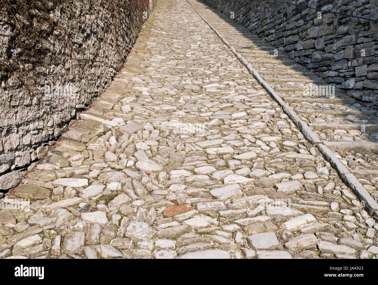 stone, ancient, road, path, way, street, stone, antique, wall, gravel ...