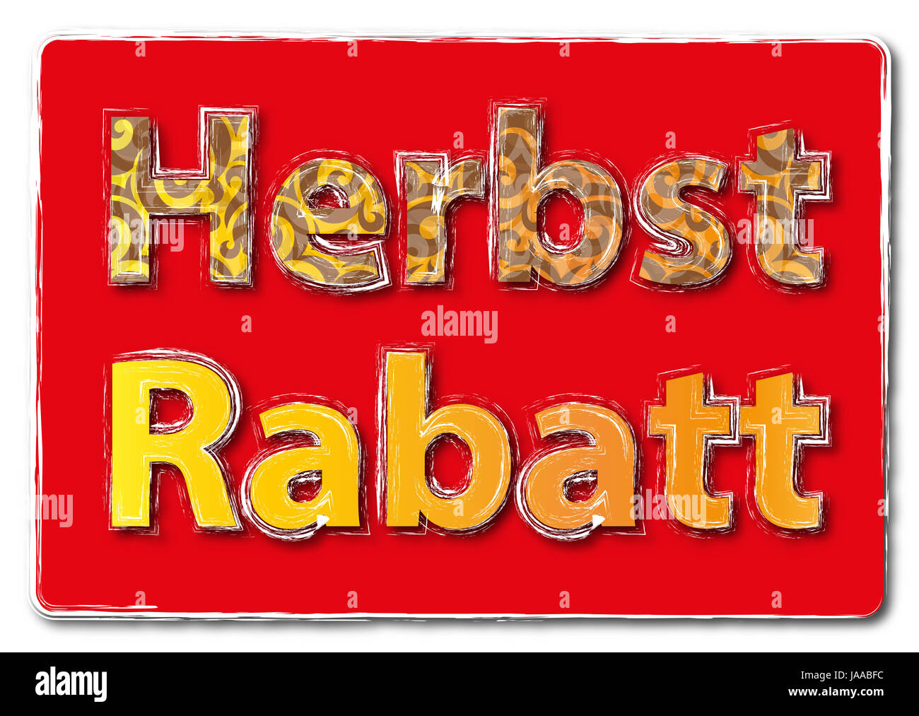 Angebot Rabatt Aktion Symbol Button Stock Photo - Alamy
