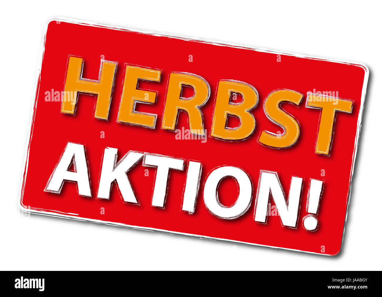 Angebot Rabatt Aktion Symbol Button Stock Photo - Alamy