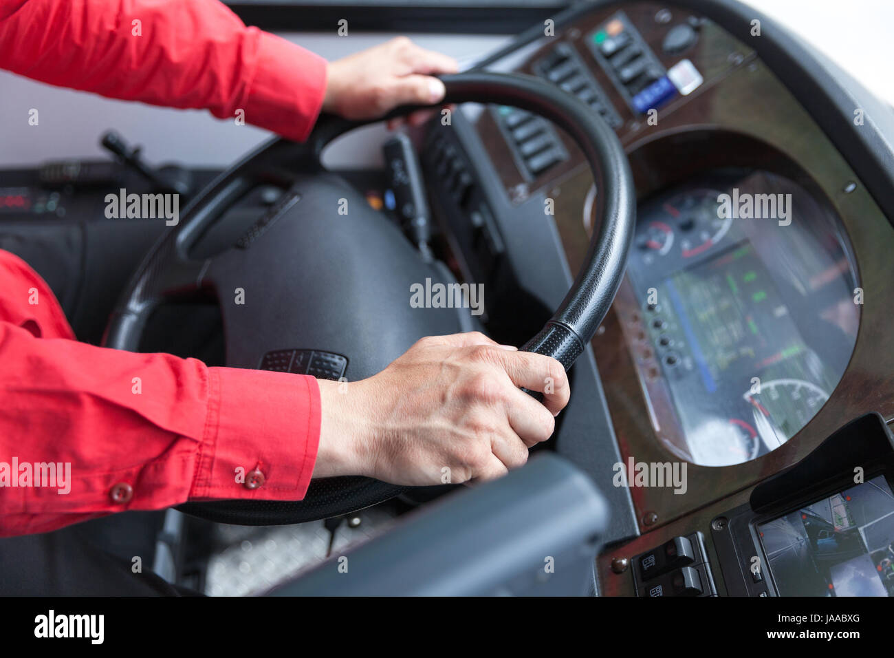 Bus cabin hi-res stock photography and images - Alamy