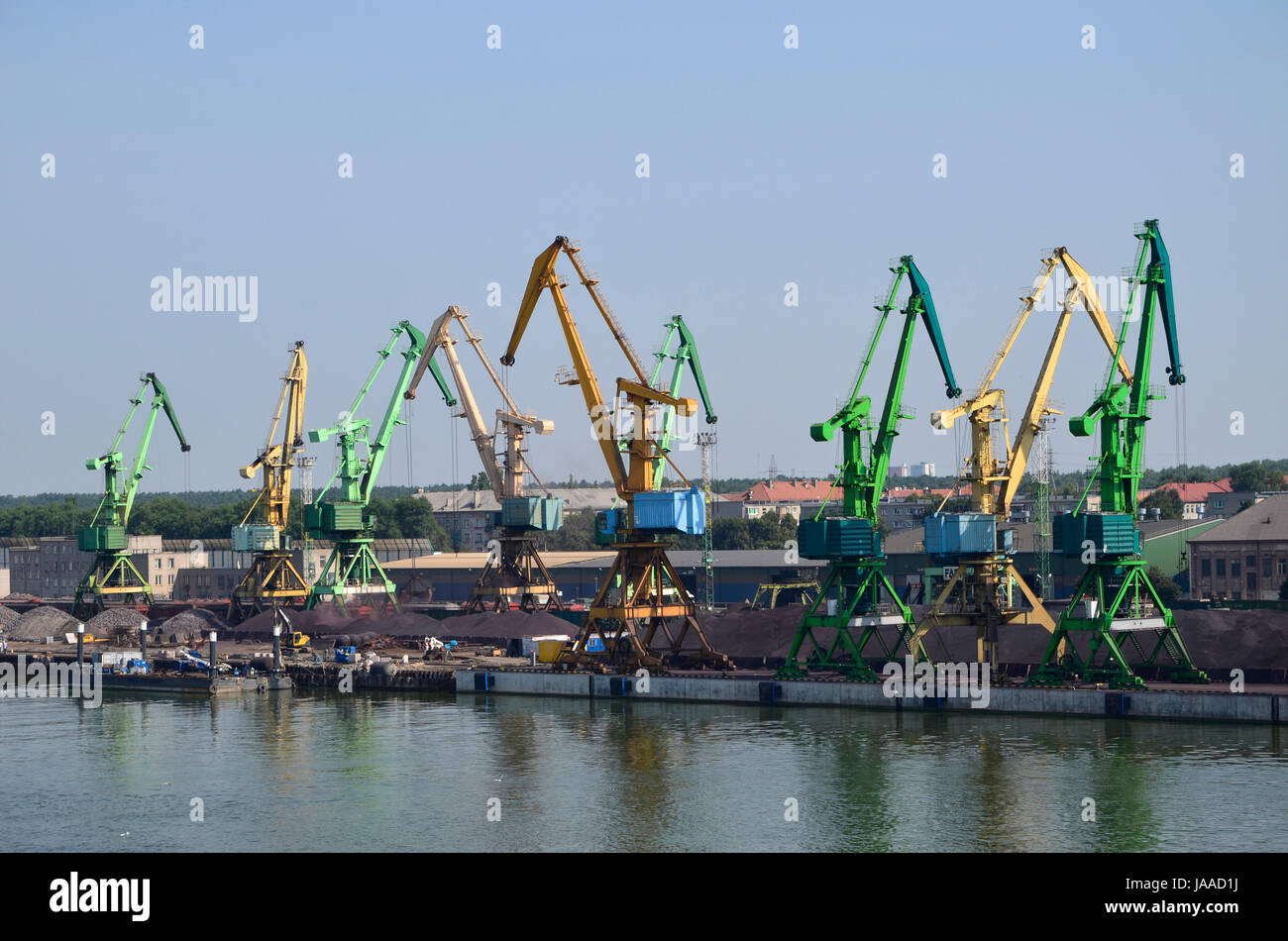 industrial port of klaipeda Stock Photo - Alamy