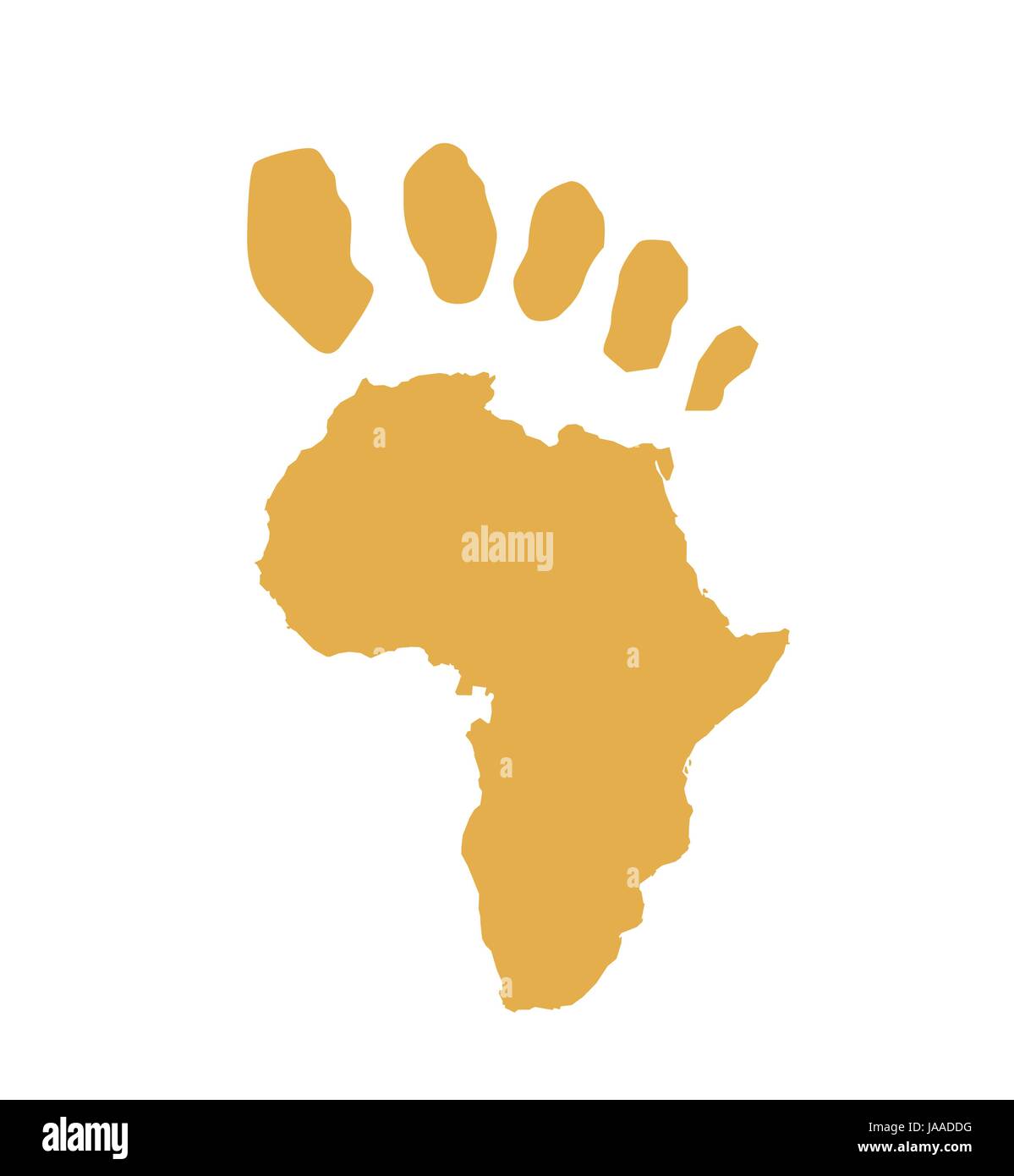 Africa map vector illustration Stock Vector Image & Art - Alamy
