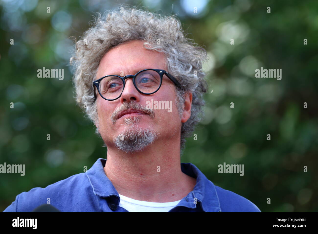 Italian songwrtiter Niccolò Fabi during photocall of the presentation ...